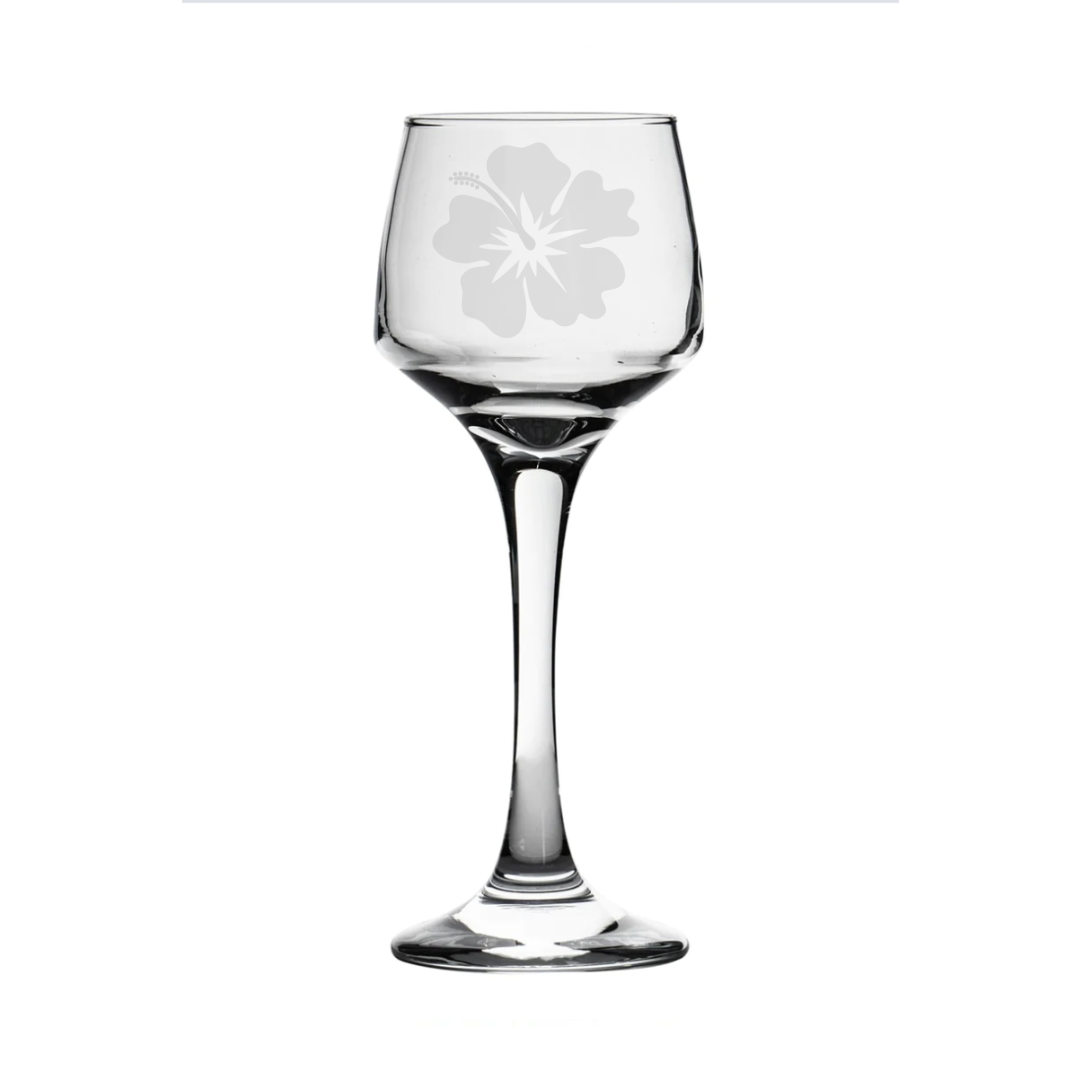 Hibiscus Flower Sherry Glass – Signature Moments UK